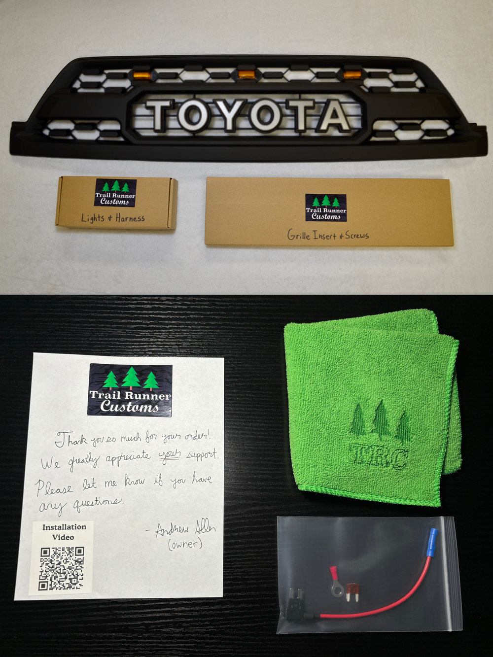 Toyota TRD Pro Grilles — Trail Runner Customs