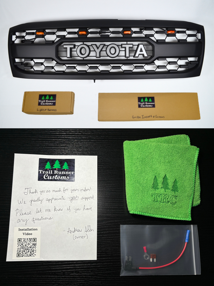 4th Gen 4Runner Grill 2006-2009 TRD Pro Grille — Trail Runner Customs