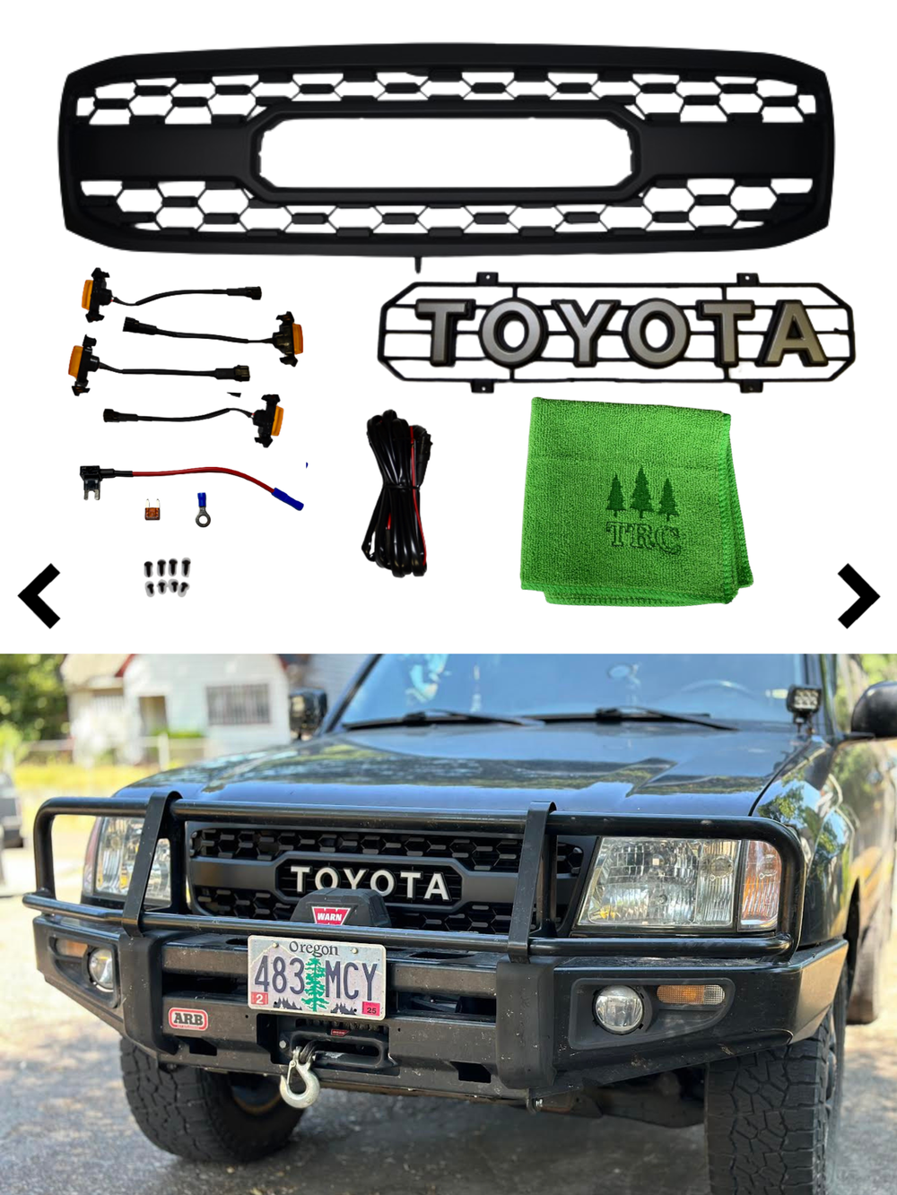 4th Gen 4Runner Grill 2006-2009 TRD Pro Grille — Trail Runner Customs