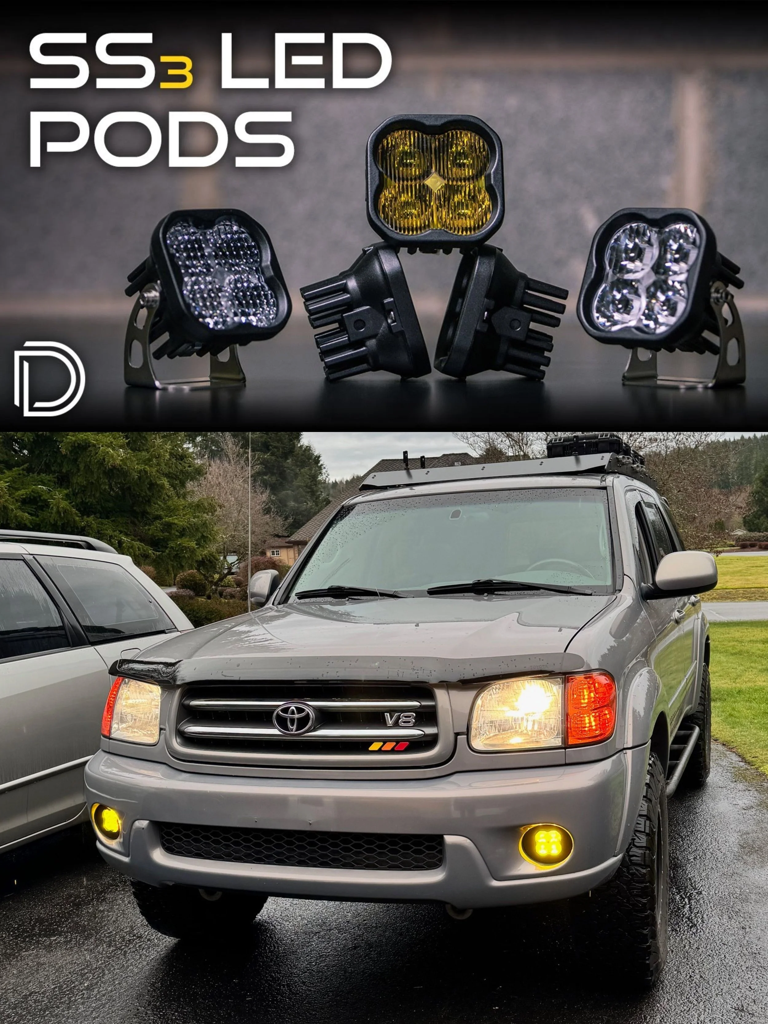 Toyota Sequoia Black Window Trim (2001-2007) — Trail Runner Customs