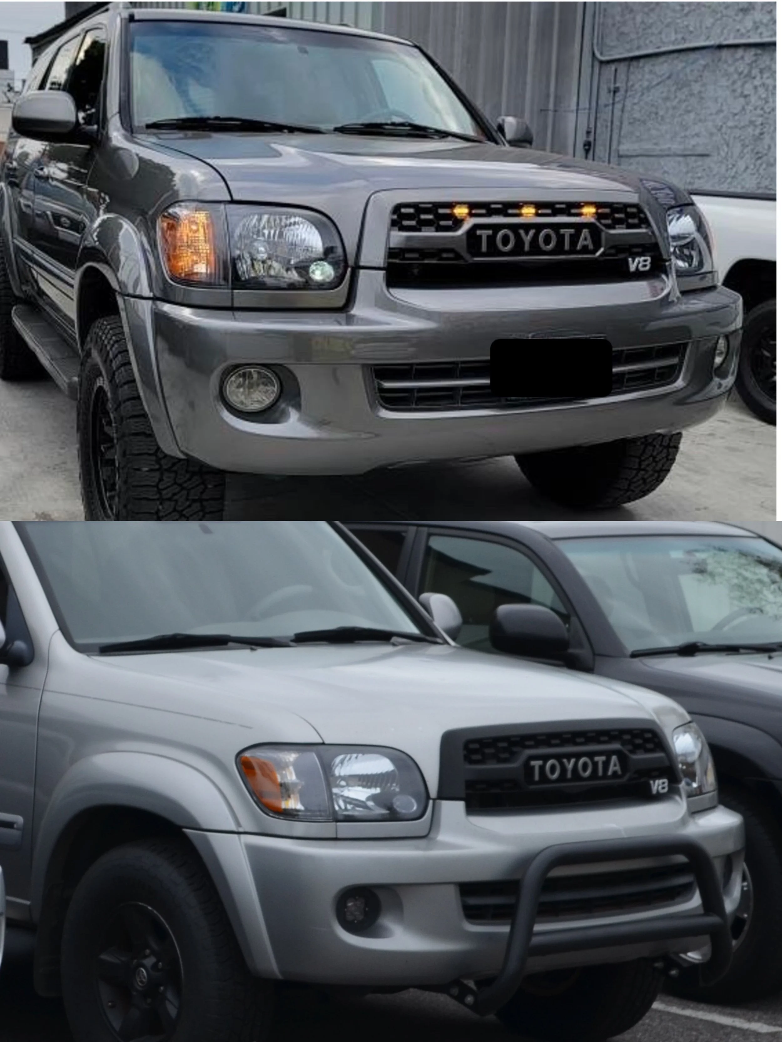 Toyota Sequoia Black Window Trim (2001-2007) — Trail Runner Customs