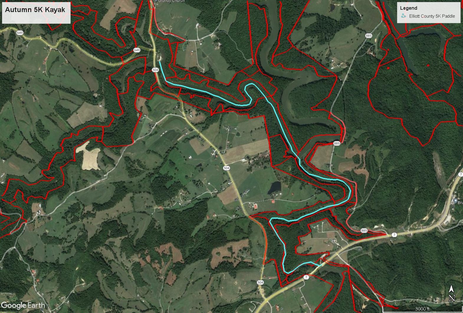 Elliott County 5K Kayak — Elliott County KY Tourism