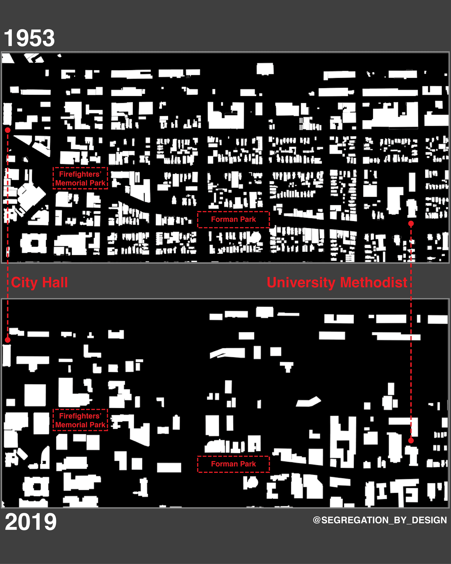 Downtown — SEGREGATION BY DESIGN