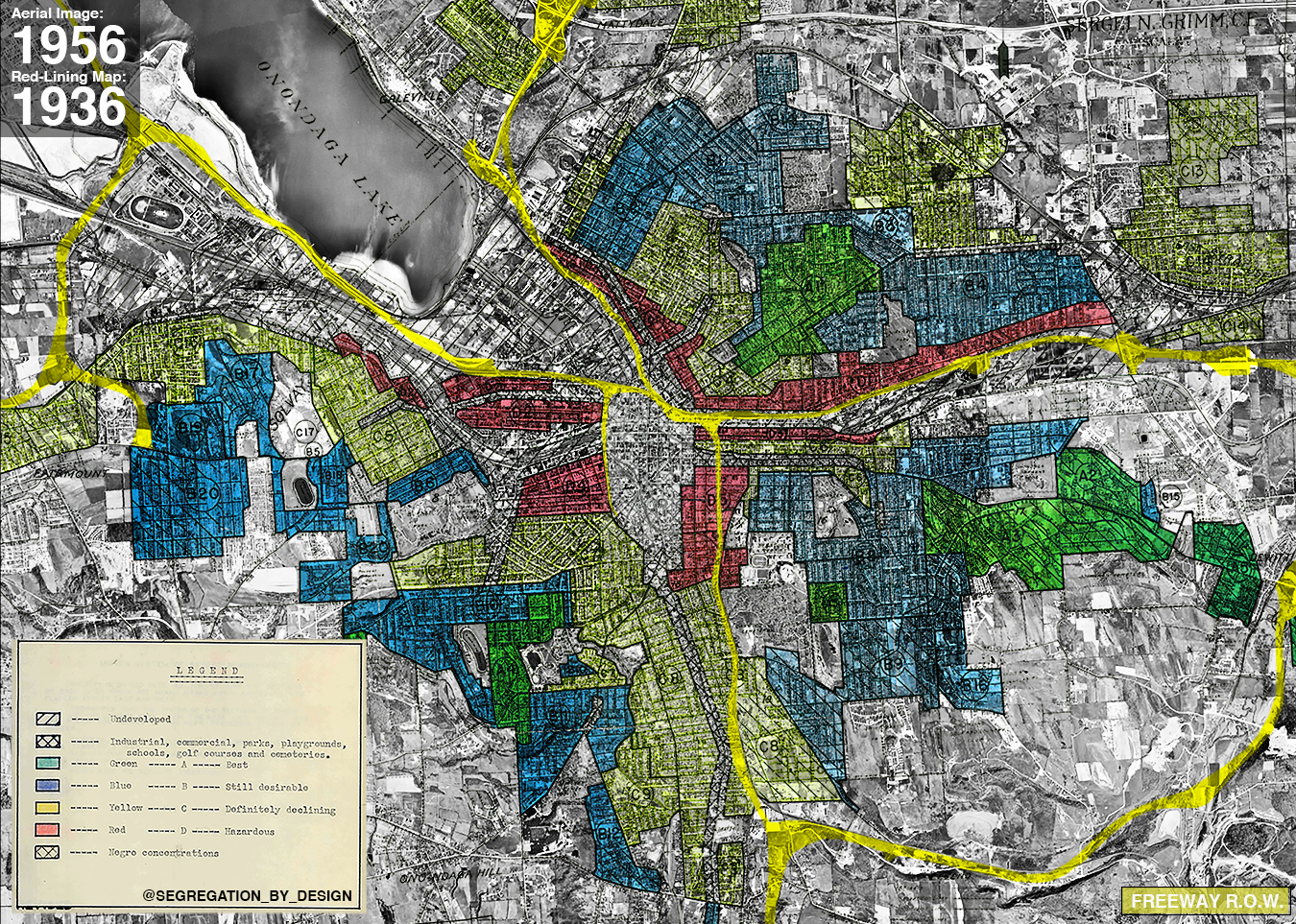 Redlining & Demographics — SEGREGATION BY DESIGN