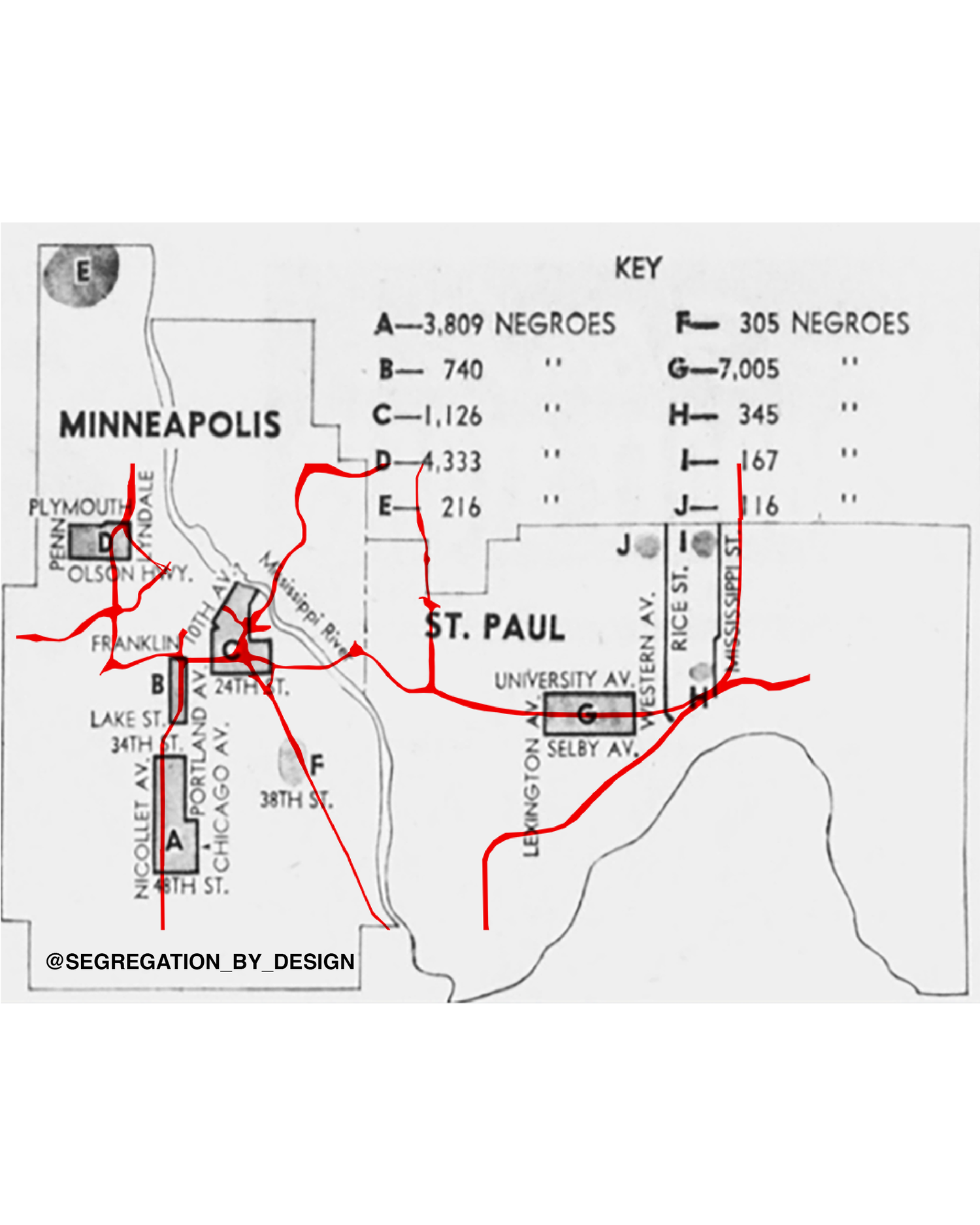 I-35 Construction — SEGREGATION BY DESIGN