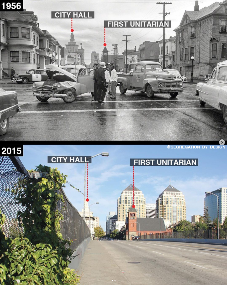 Freeways & Urban Renewal — SEGREGATION BY DESIGN