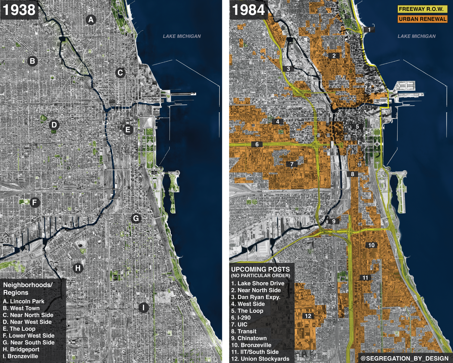 Freeways & Urban Renewal — SEGREGATION BY DESIGN