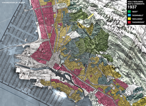 Redlining & Demographics — SEGREGATION BY DESIGN