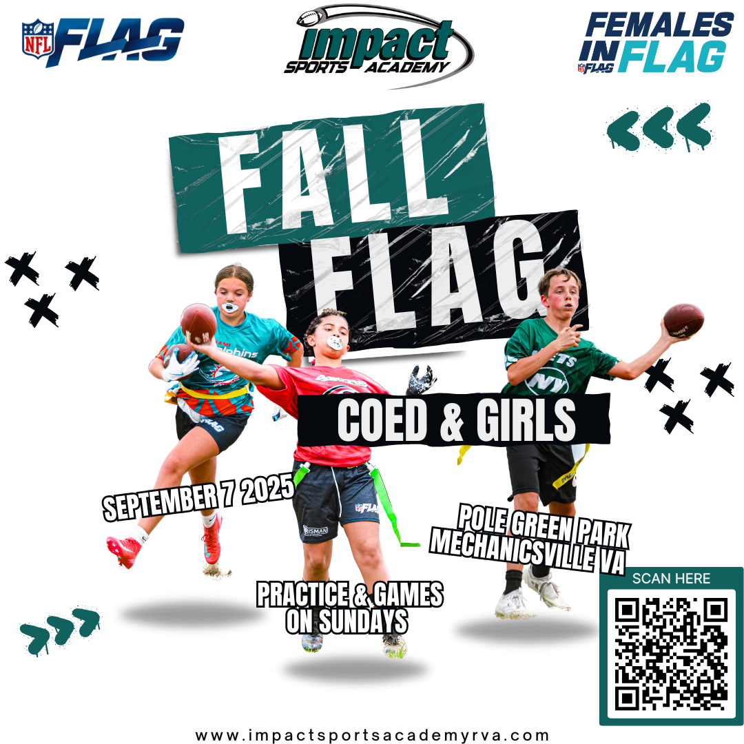 2024 Fall Impact Sports NFL Flag Football - Coed League in Ashland, VA ...