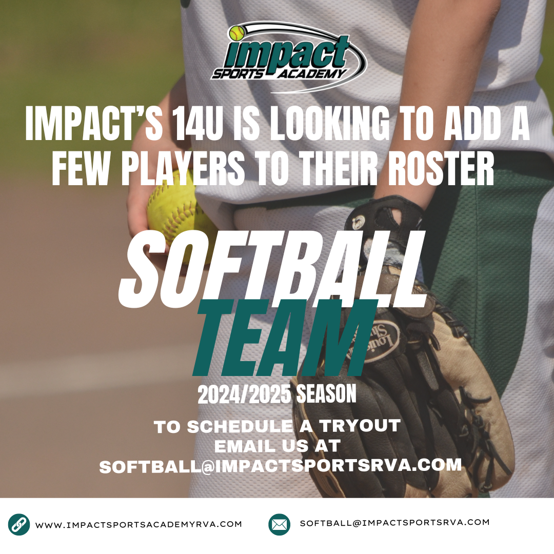 Impact Sports Academy Softball Tryouts - June 1st, 2024 in ...