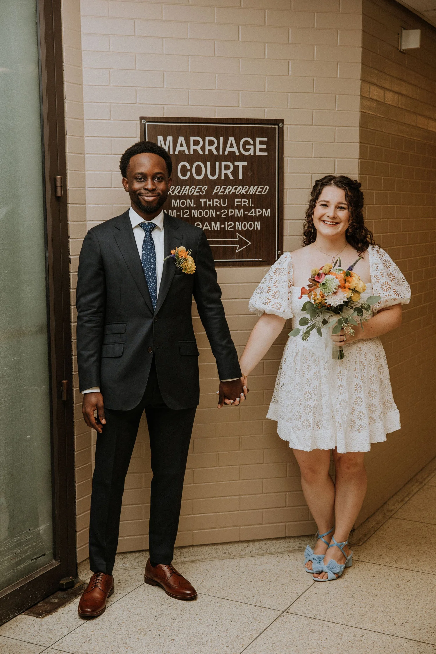 City Hall Elopement Followed by A Romantic Photo Session at Iconic ...
