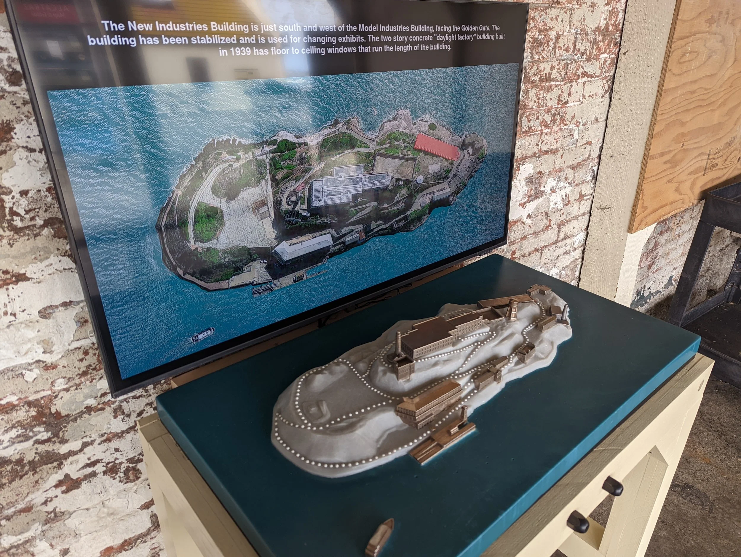 Alcatraz Island Touch Model — Touch Graphics