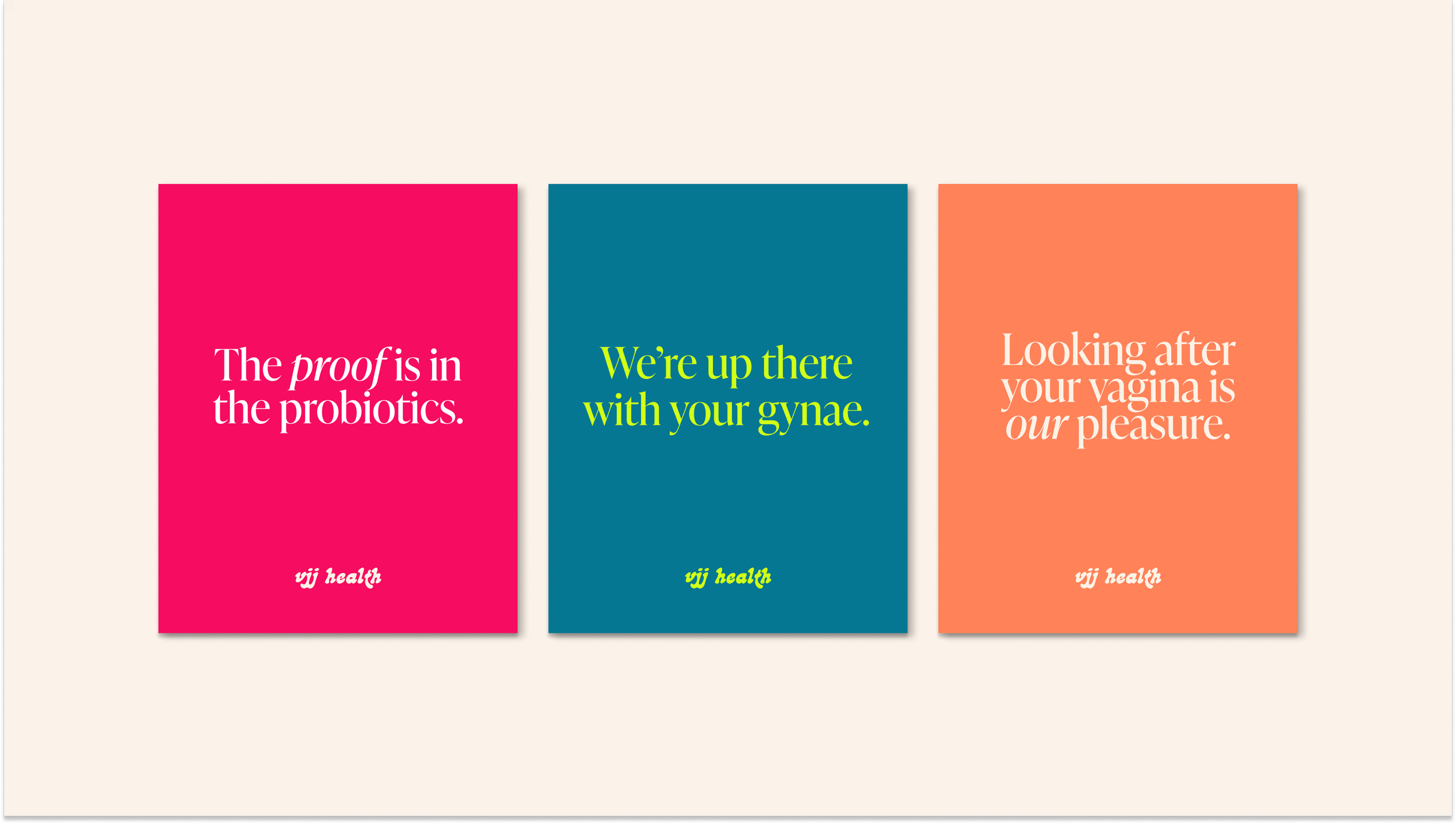 VJJ Health Rebrand — Unfound Studio