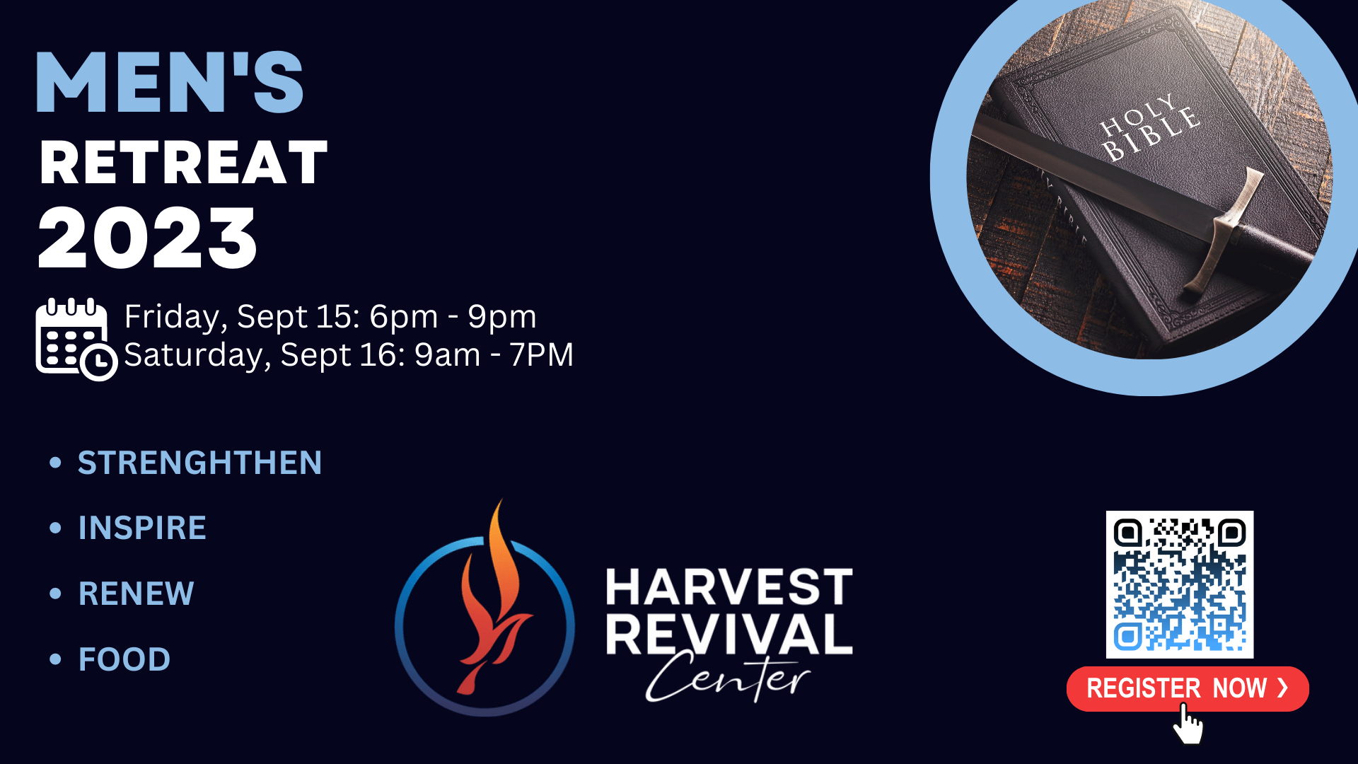 Mens Retreat — Harvest Revival Center