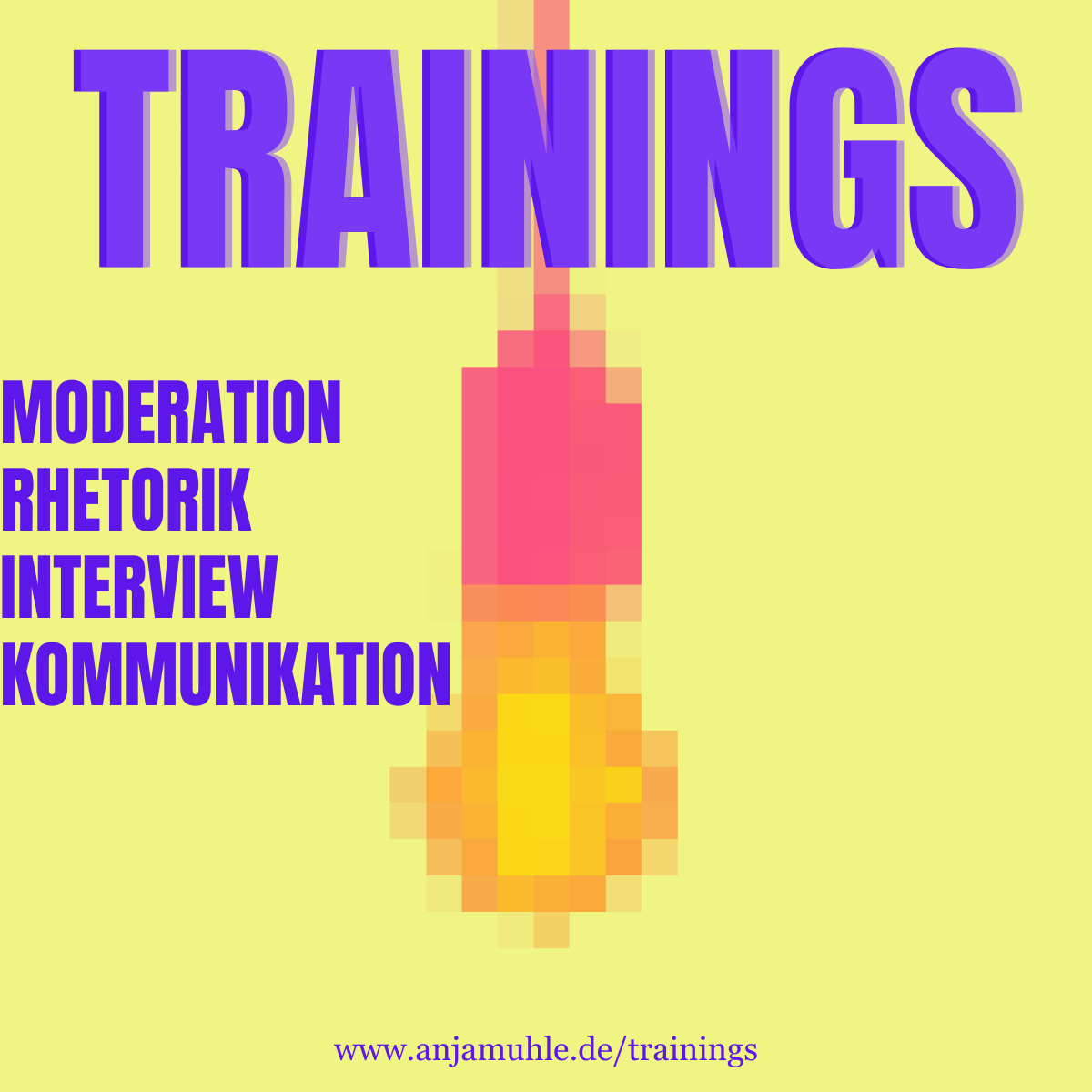 Neu ab Herbst: Trainings für Teams und Solist*innen — Anja Muhle