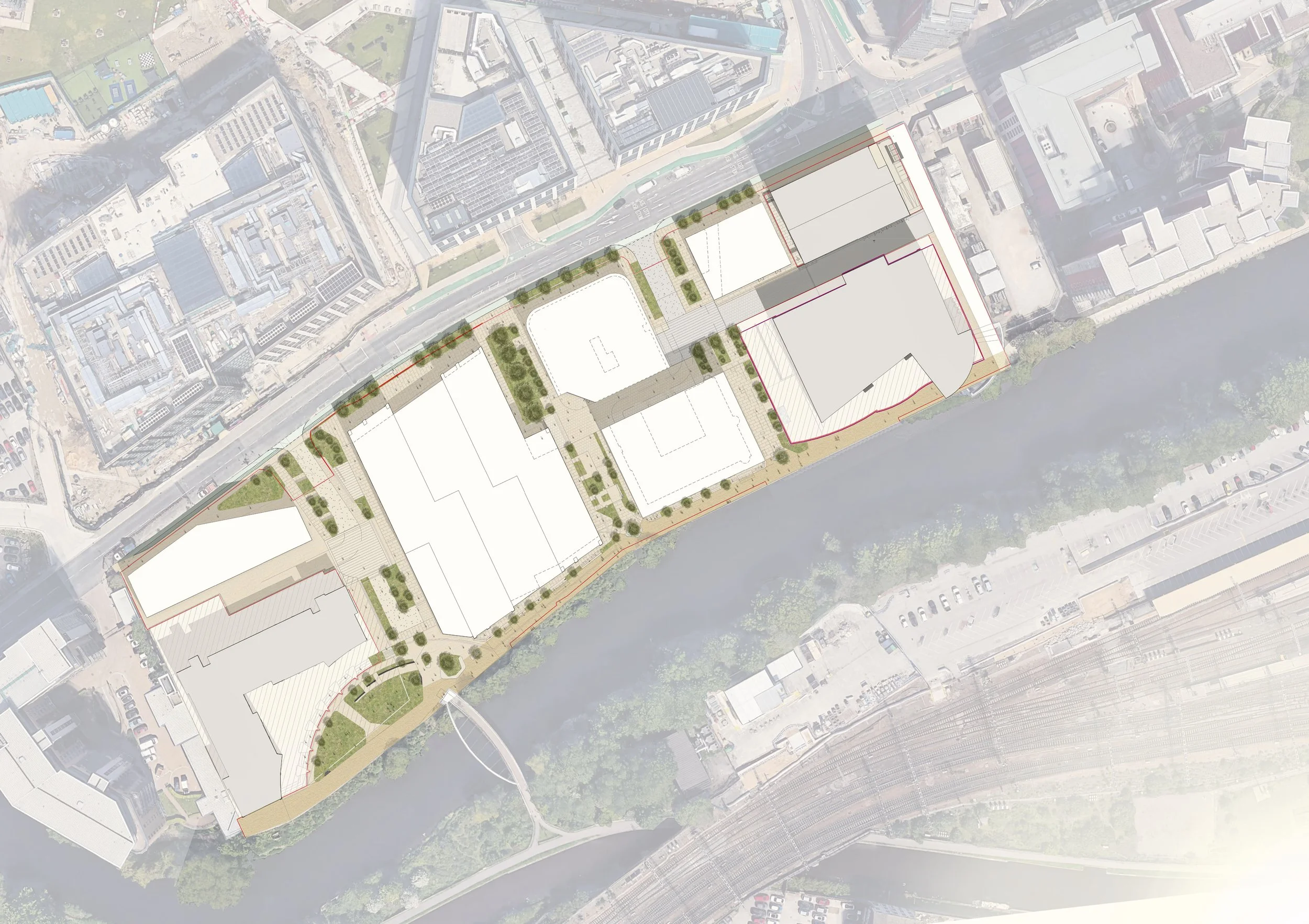Masterplan — Whitehall Riverside Leeds