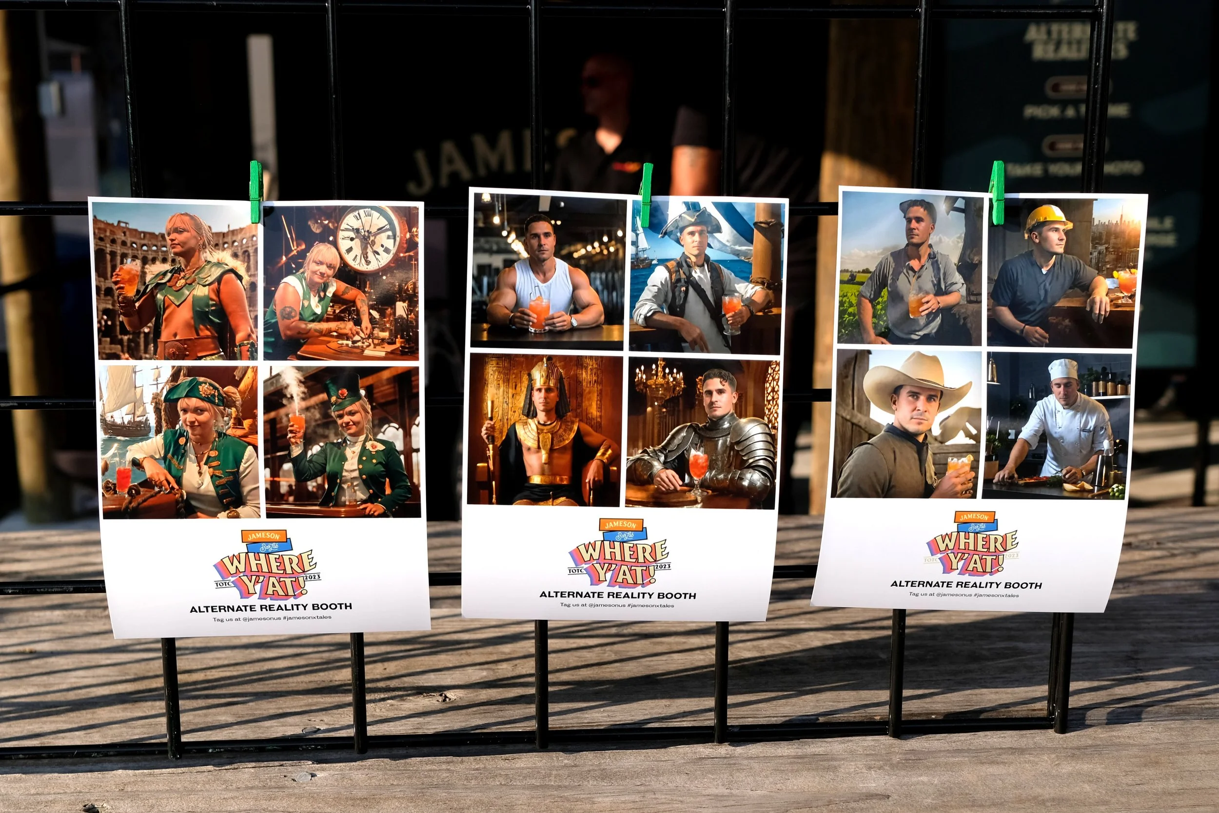 Alternate realities photo booth - AI photobooth by Random Quark