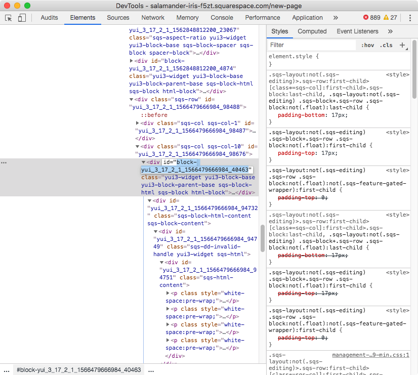 How to create a multi-column text block in Squarespace, without using ...