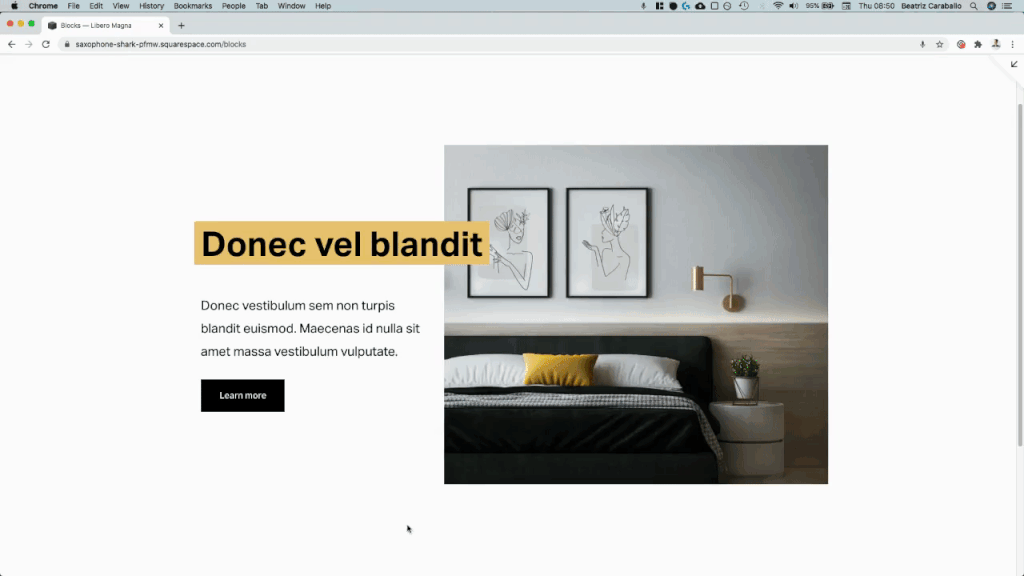 Alternative Image On Hover 70 And 71 Ce Image Block Overlap • Squarespace Coding Tutorials
