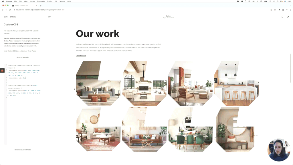 How to create custom shapes for images in Squarespace (7.0, 7.1 CE & 7. ...