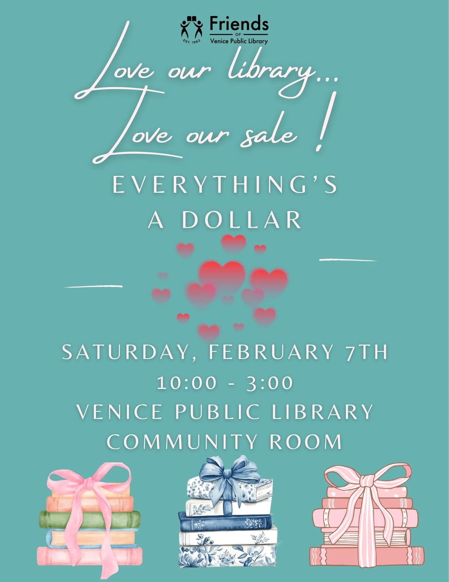 Love Our Library! Love Our Book Sale! February 7 — Friends of the ...