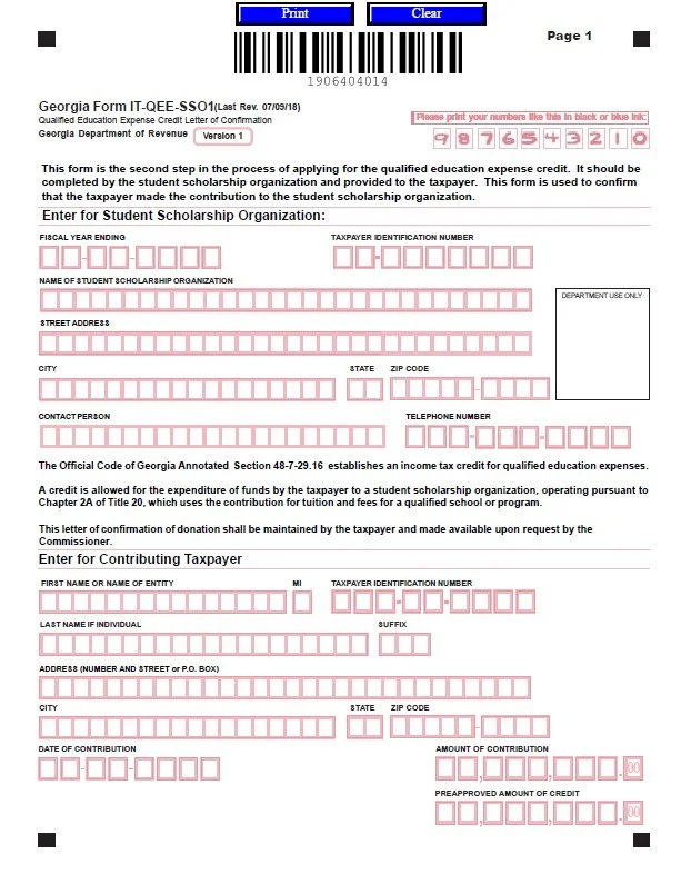How-To Claim QEE Tax Credit — Pay it Forward Scholarships