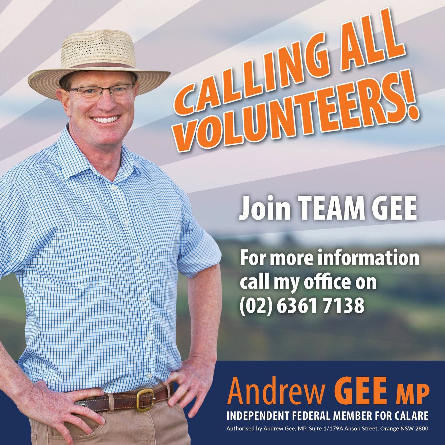 Andrew Gee MP | Member for Calare