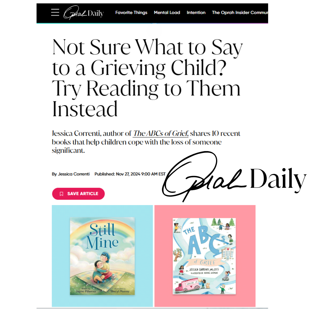 Best children's grief books in oprah daily — Kids Grief Support