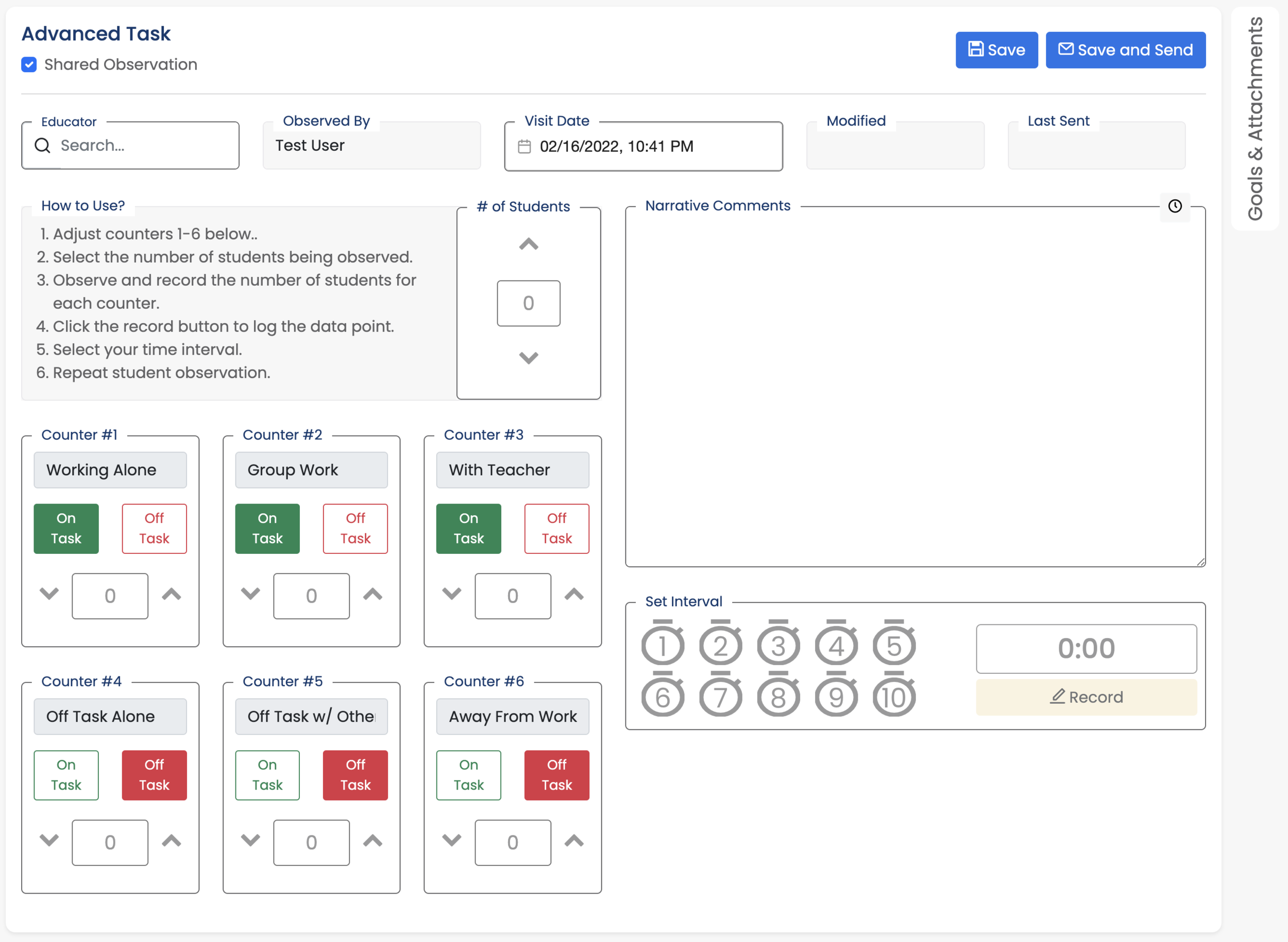 Toolset — iWalkObservation Web
