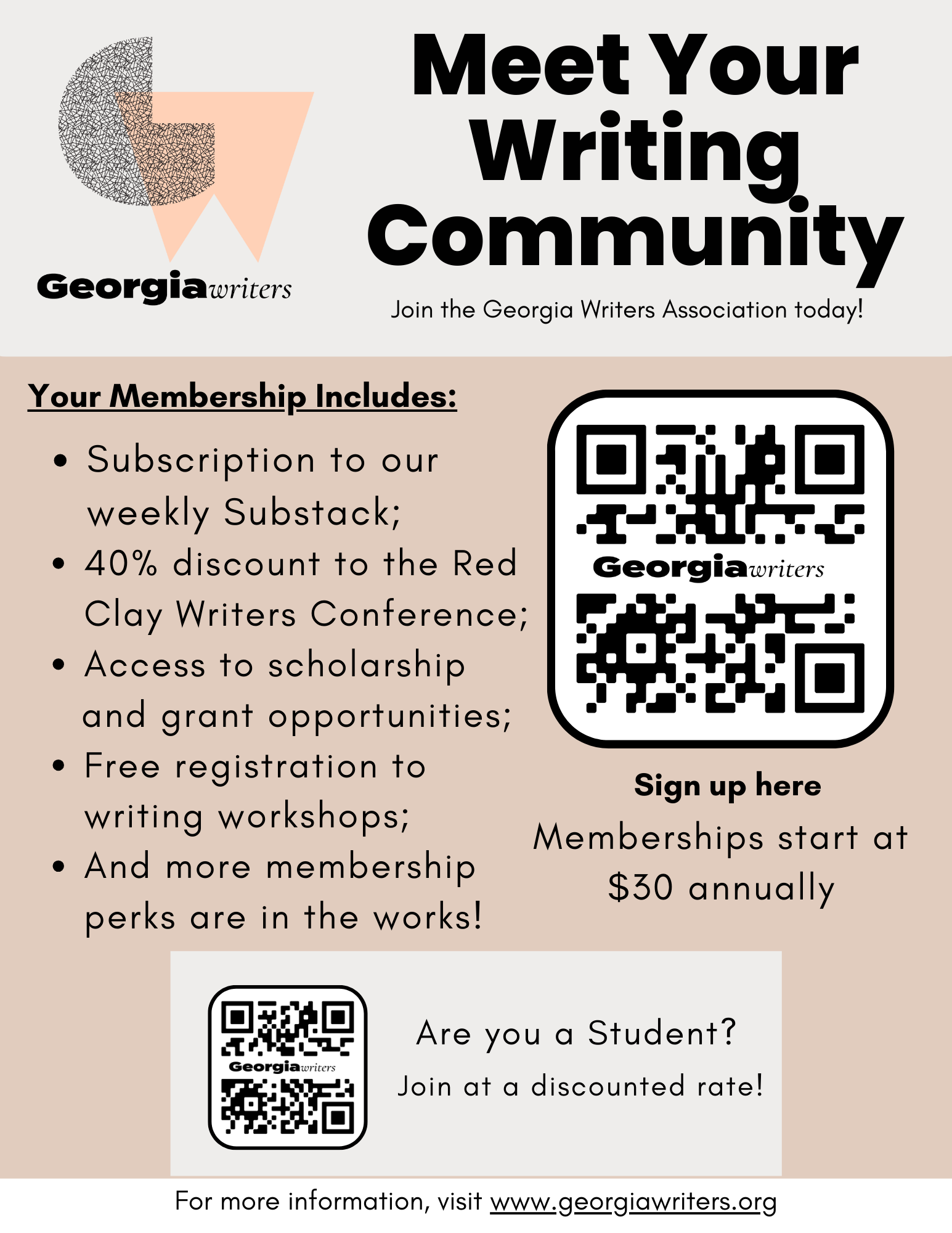 Georgia Writers--Online Writing Classes