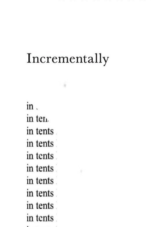 Incrementally by Penn Kemp — Hem Press