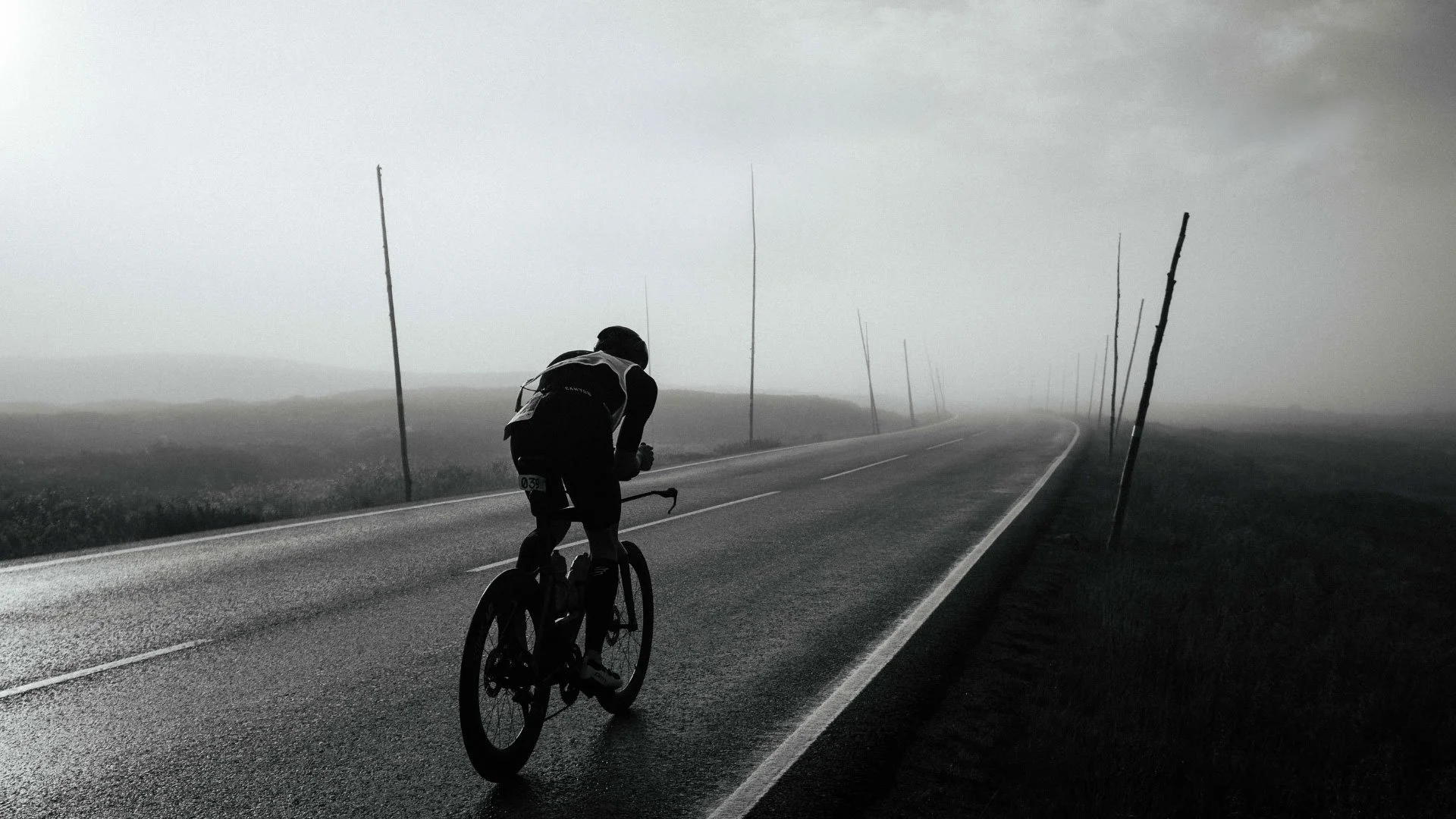 Black Winter Bib Generator — XTRI World Tour