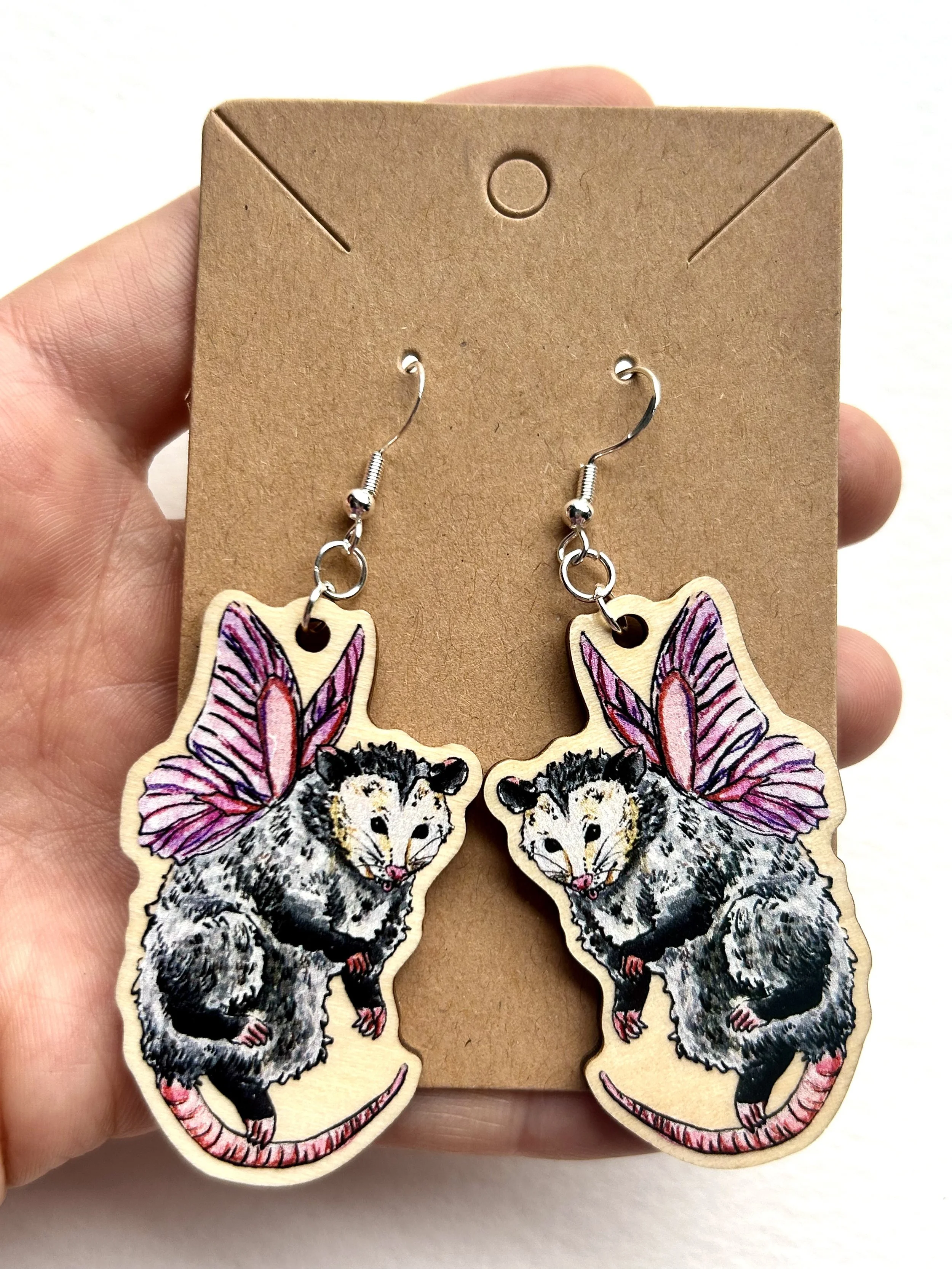 Rat Fairy Earrings — Aquabun