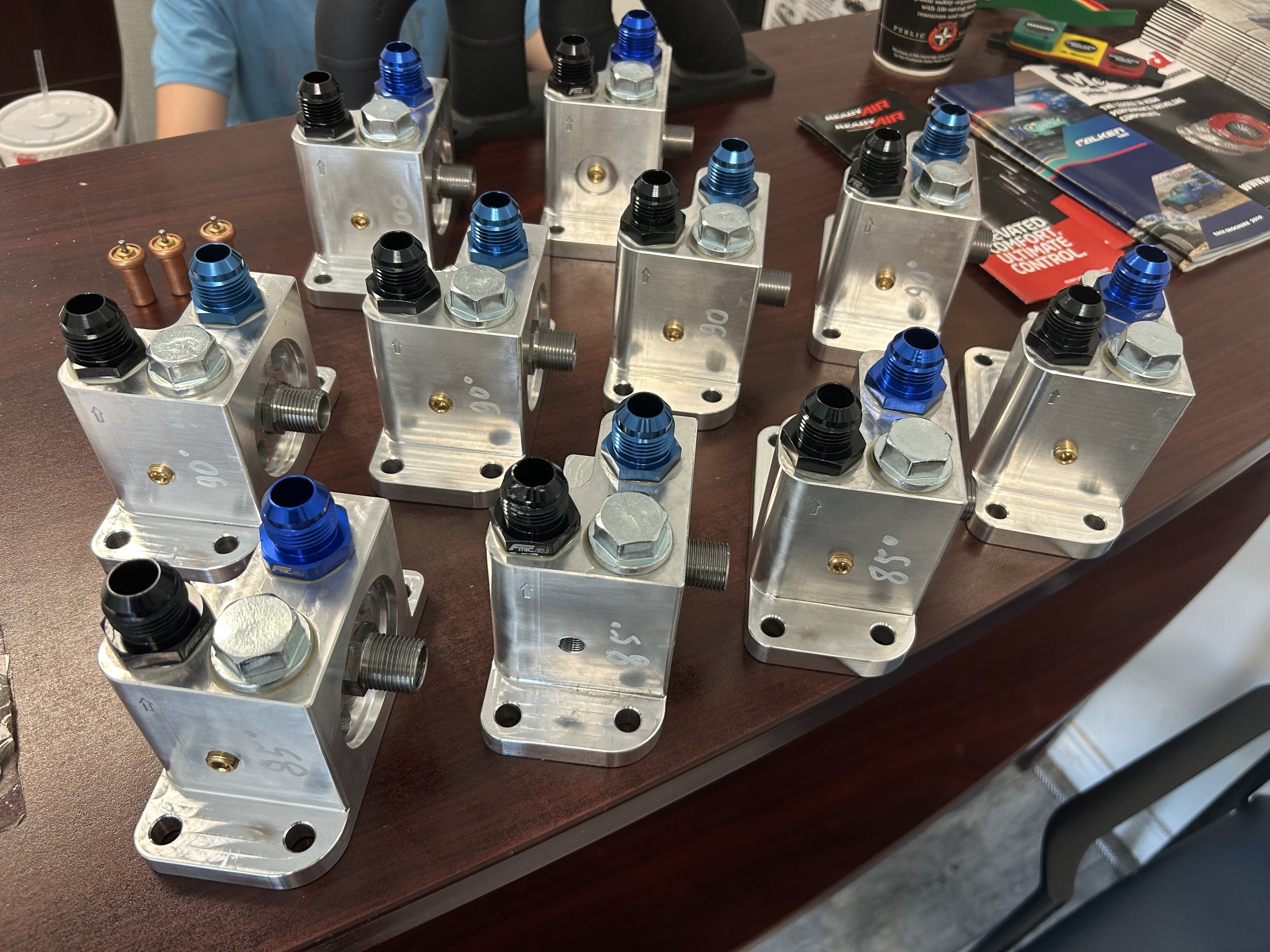 Mad Fabworx Duratec thermostatic oil filter perch — AR Hindrichs