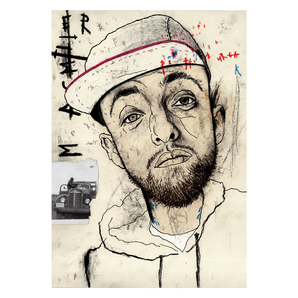 Mac Miller Art