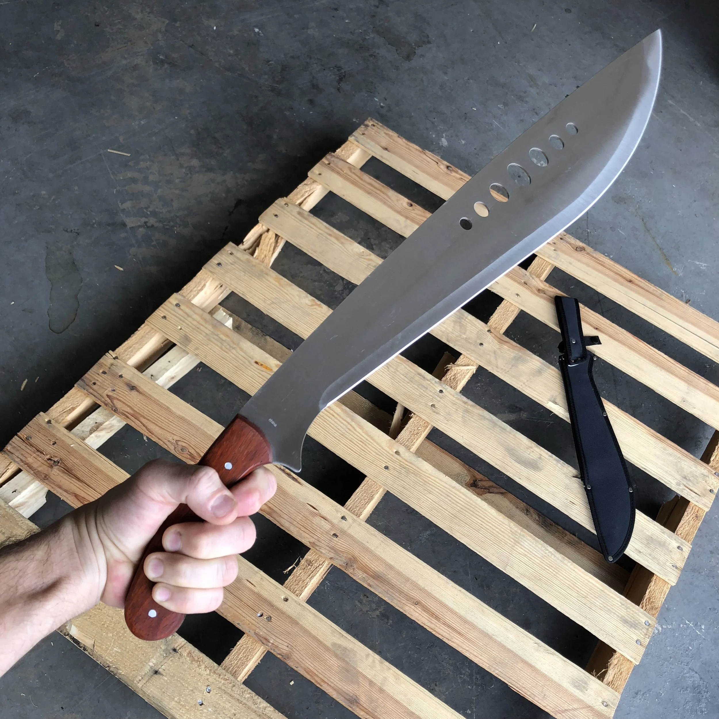 Machete Tipo Kukri Book Of Eli Funcional — Armaduras Medievales