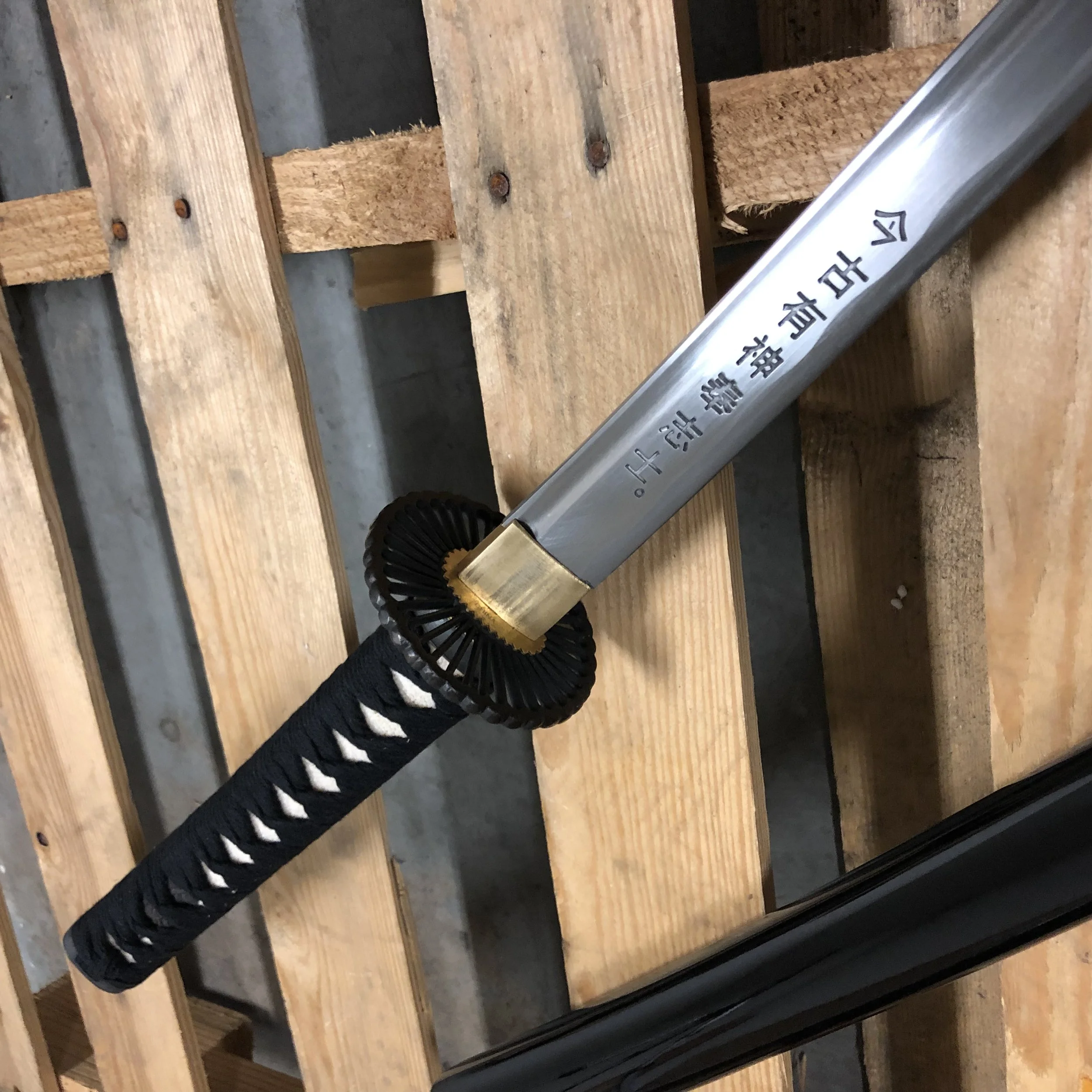Katana Samurai Funcional Filo Maximo Acero — Armaduras Medievales