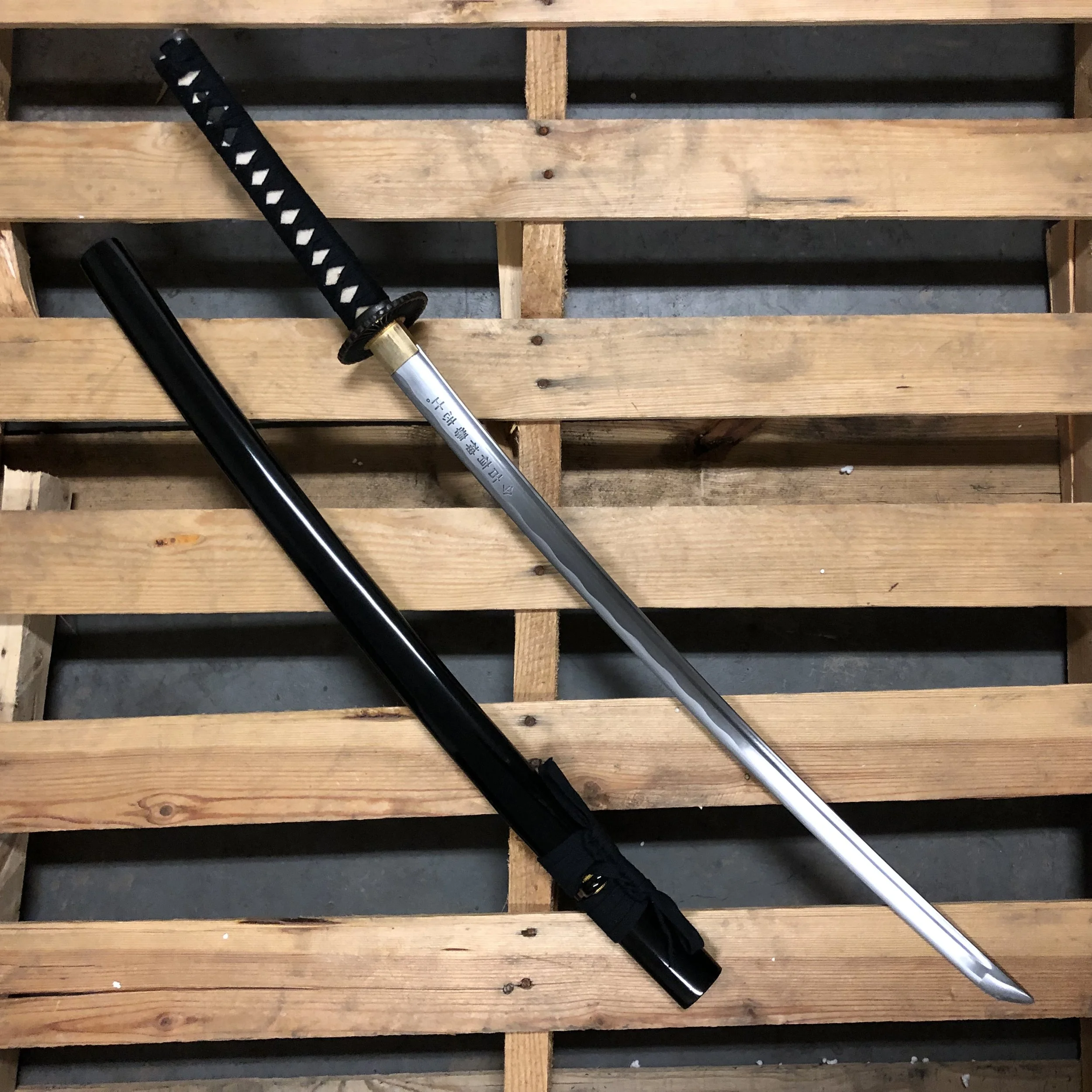 Katana Musashi Tomoe Filo Maximo Full Tang 100% Funcional — Armaduras ...