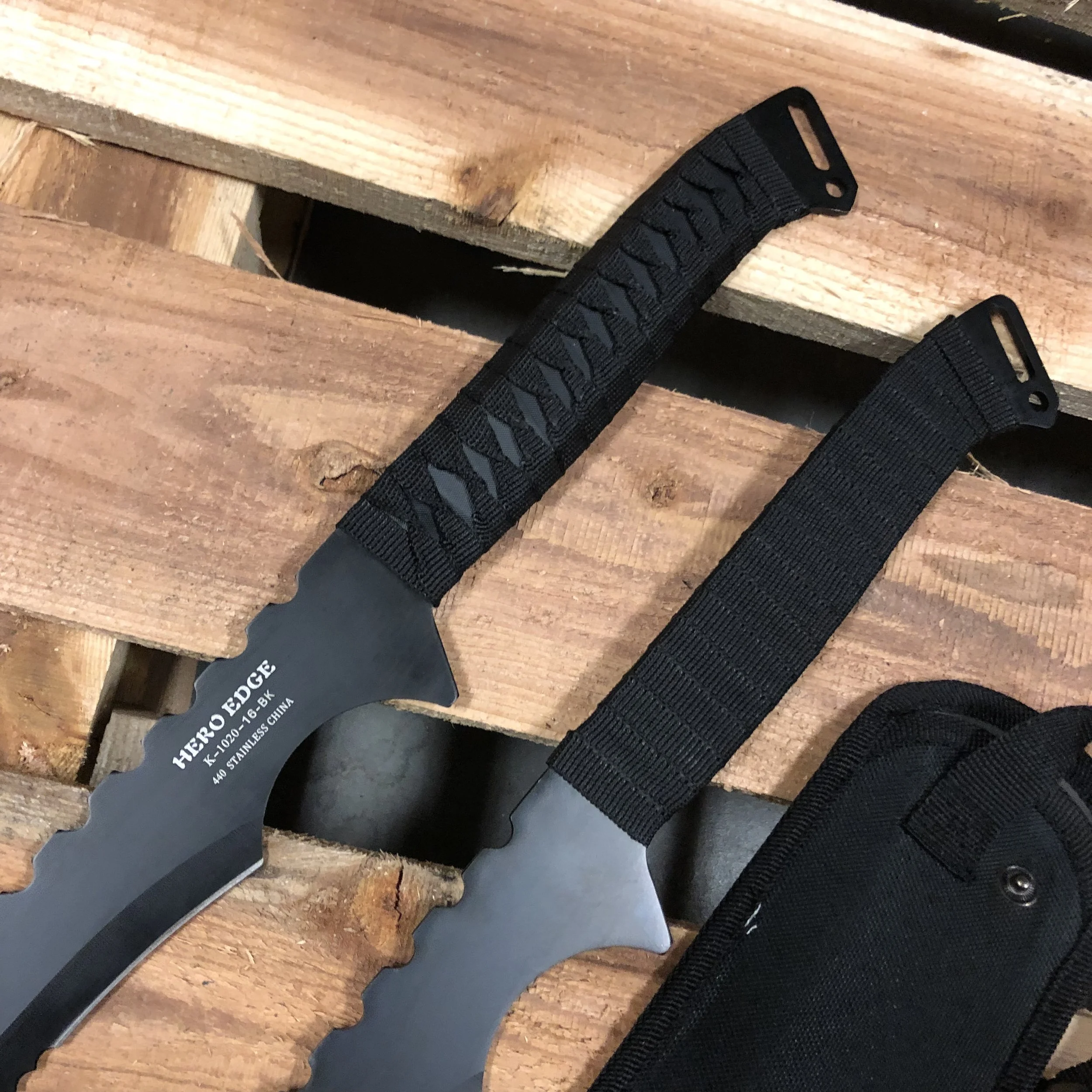 Nagamaki Lanza Japonesa Forajada Y Templada 100% Funcional — Armaduras ...