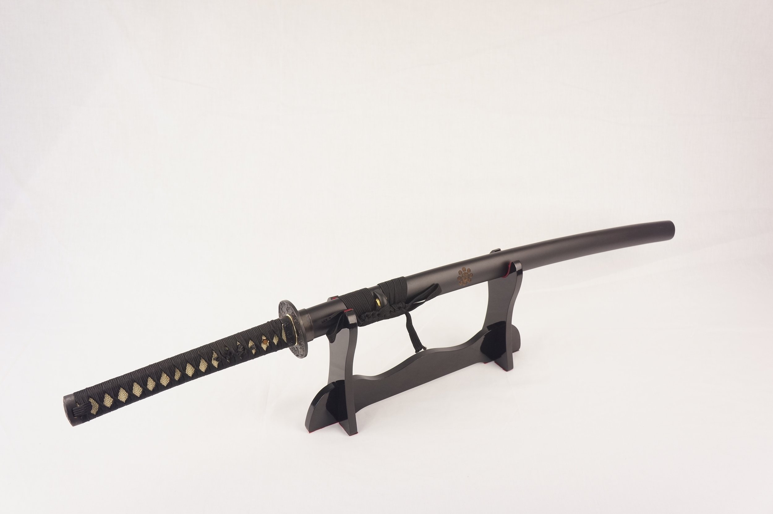 Katana Musashi Tomoe Filo Maximo Full Tang 100% Funcional — Armaduras ...