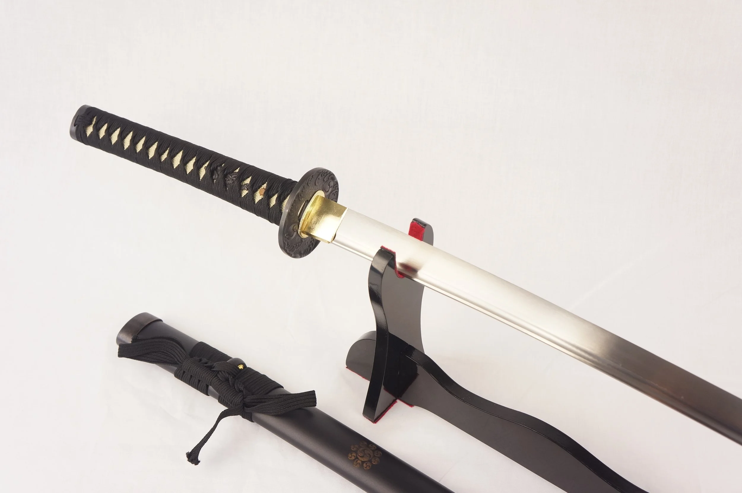 Katana Musashi Tomoe Filo Maximo Full Tang 100% Funcional — Armaduras ...