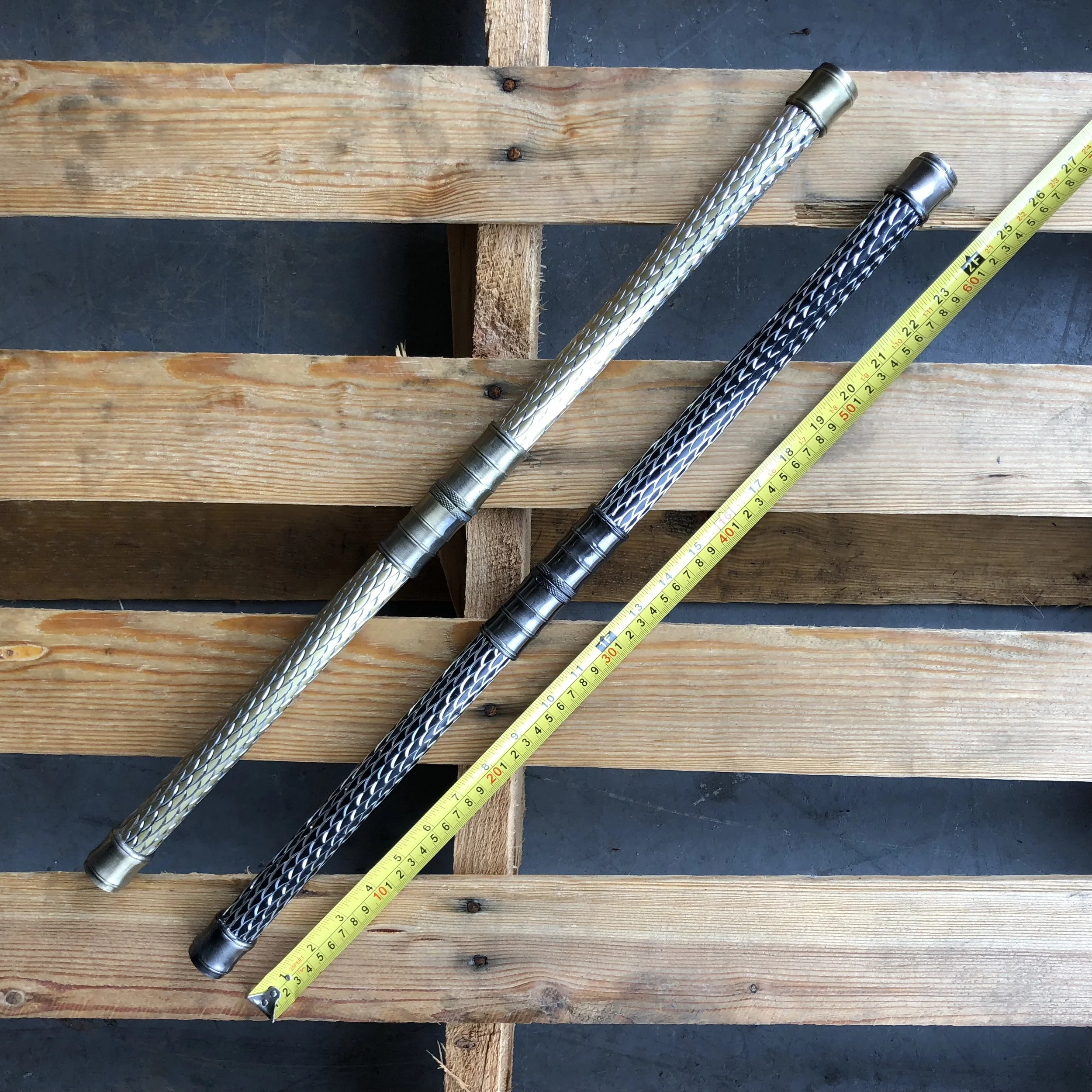 Espada Doble Tipo Baston Y Ninja Ninjato Katana (3 modelos) — Armaduras ...