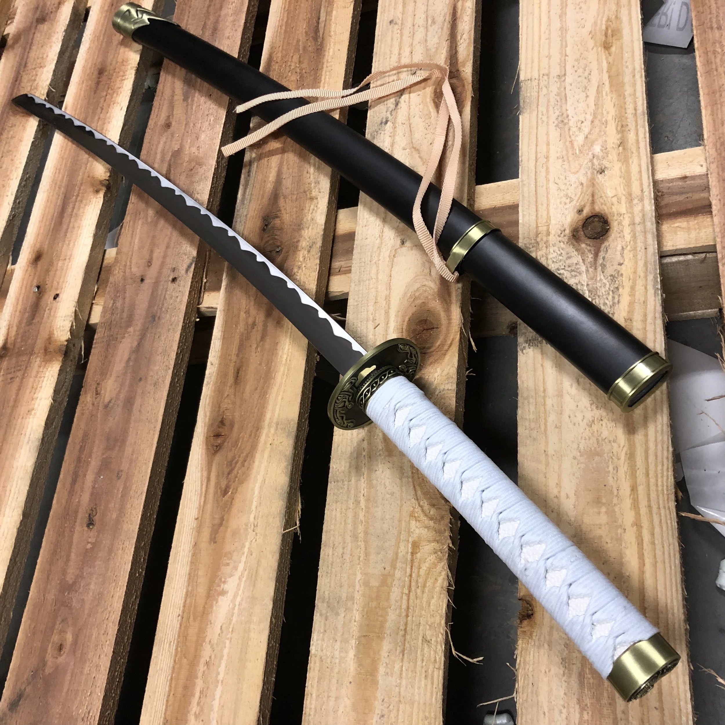 Espada Demoniaca Kokushibo Demon Slayer Resina Para Cosplay — Armaduras ...