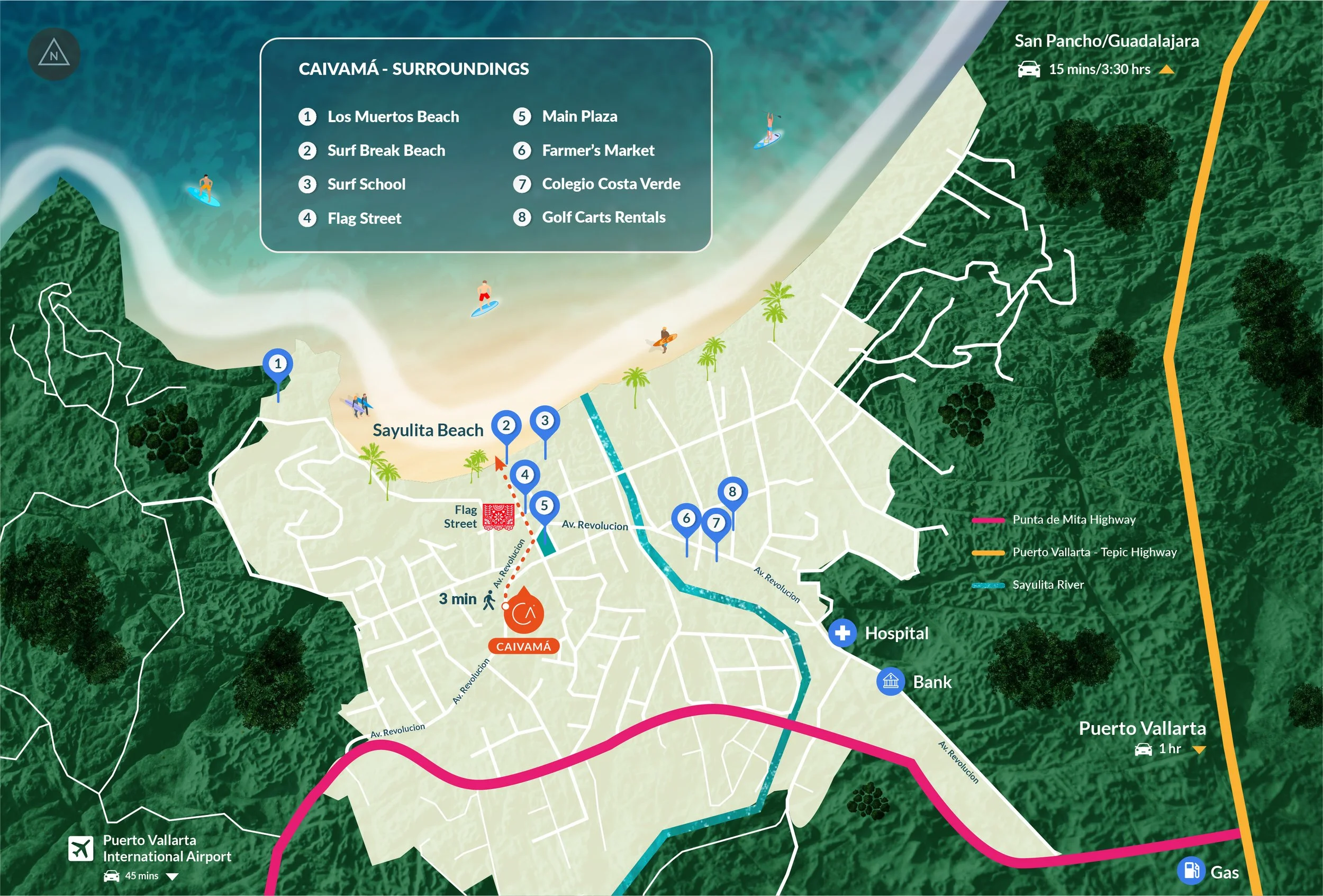 Caivama Luxury Residences in Sayulita