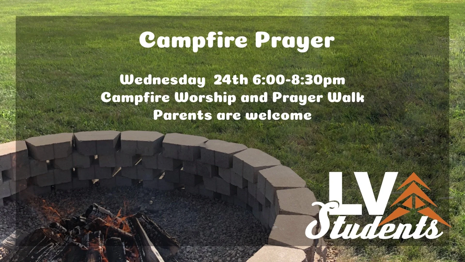 8.21.22 Congregational Meeting, Gospel Communities, LVStudent Campfire ...