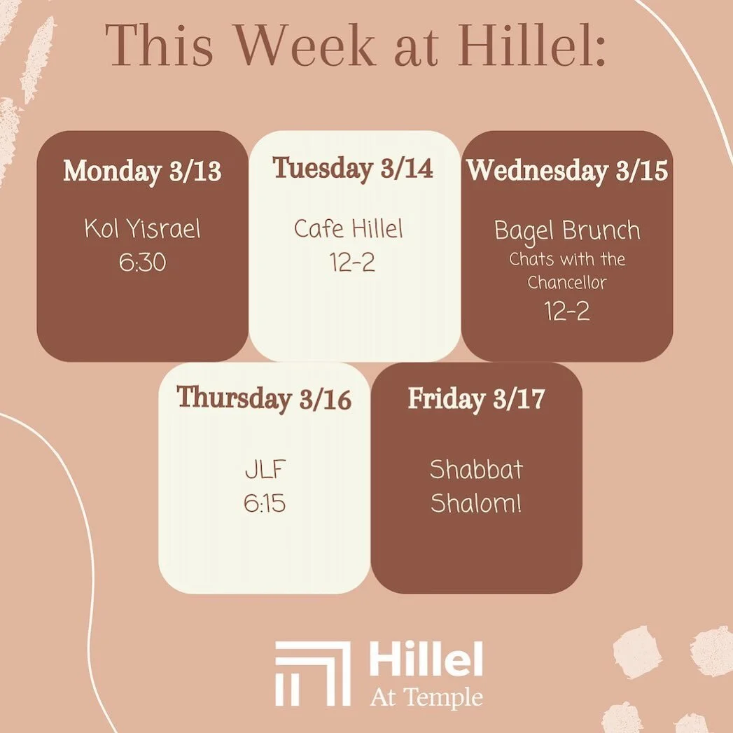 HILLEL AT TEMPLE UNIVERSITY