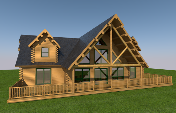 Extra Large Log Cabin Floorplans — Moosehead Cedar Log Homes