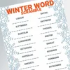 Winter Word Scramble Worksheet — Tilton's Therapy