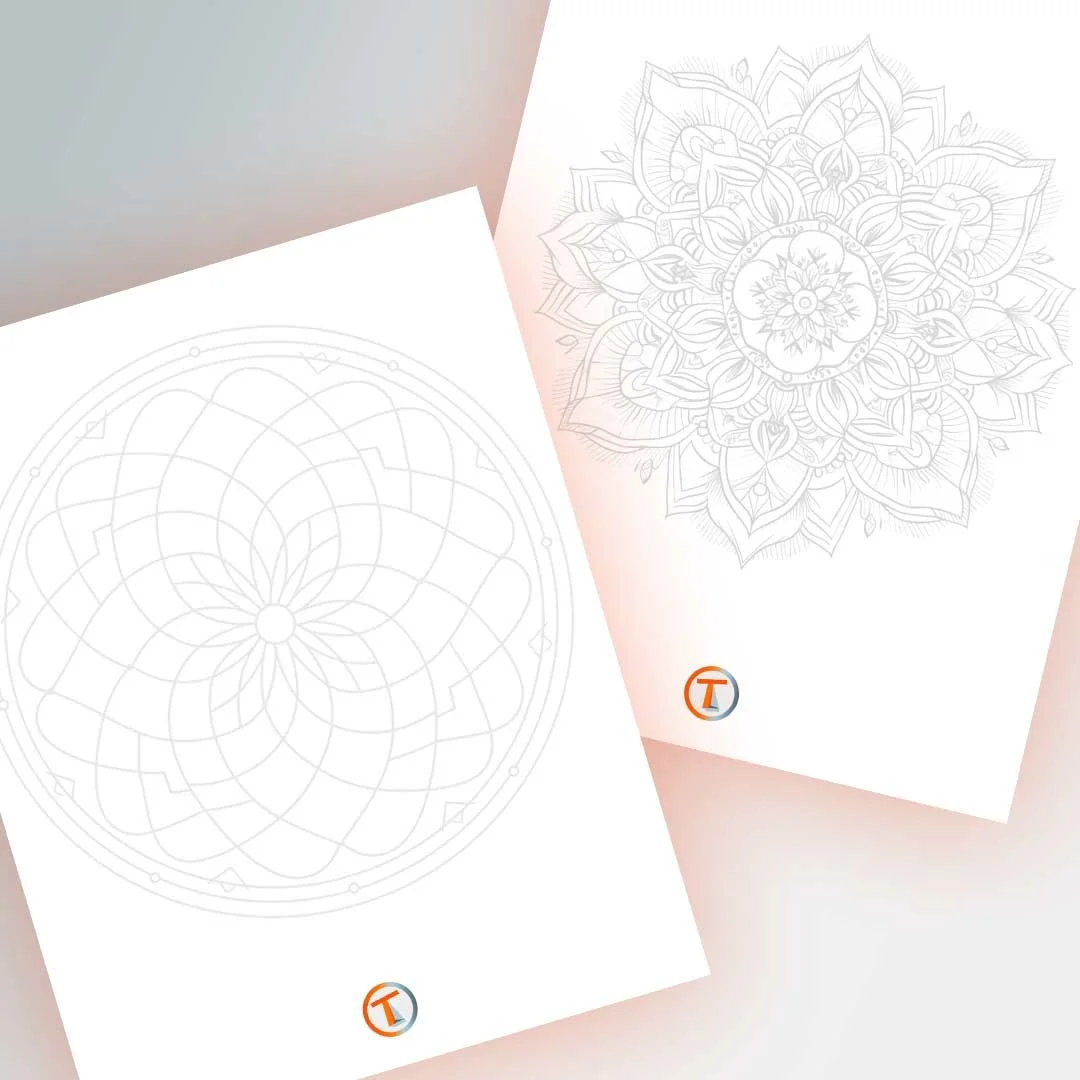 Mindful Mandala Tracing — Tilton's Therapy