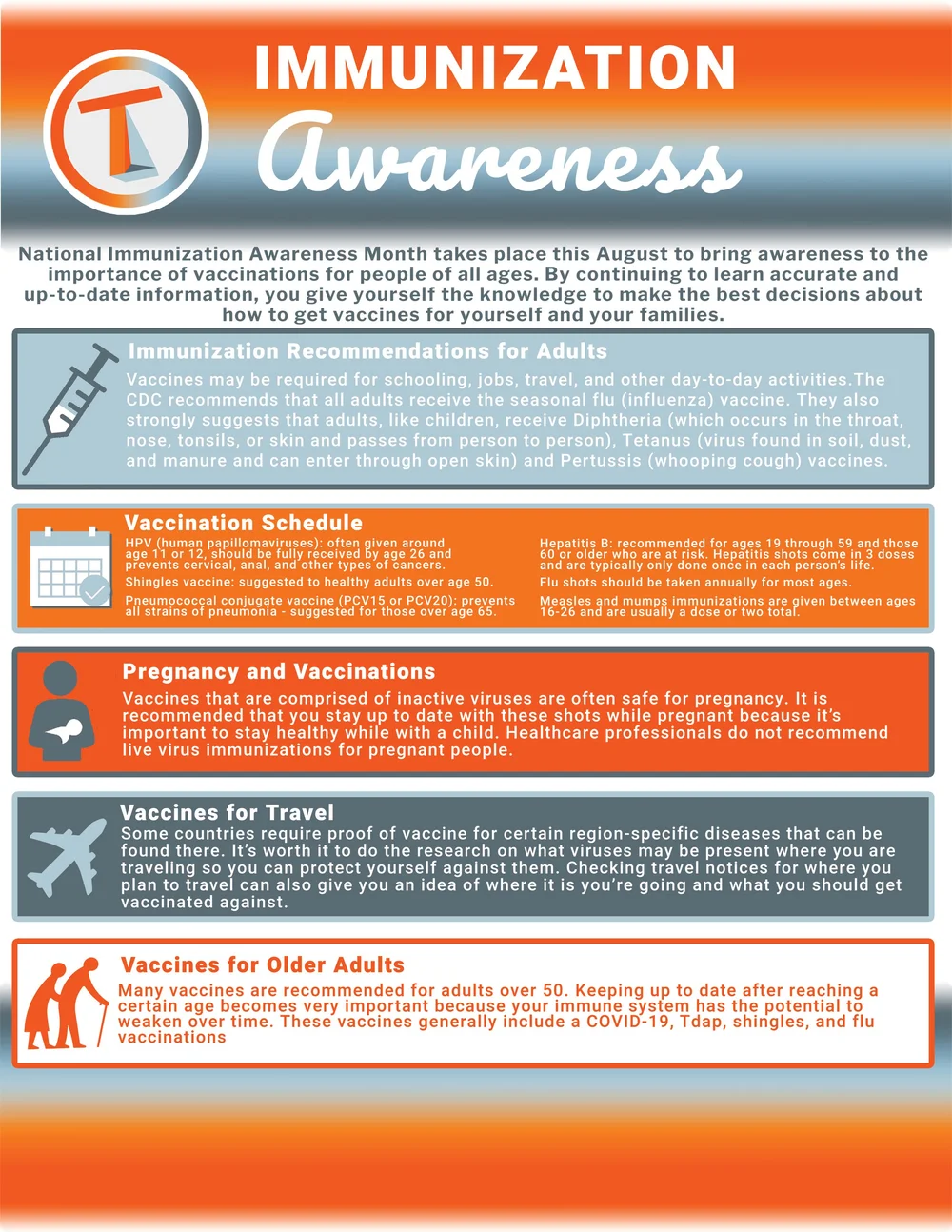 Immunization Facts Awareness — Tilton's Therapy